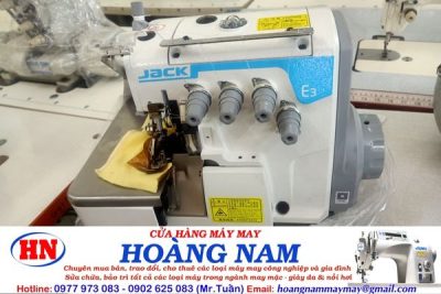Máy vắt sổ công nghiệp Jack E3 (5 ống chỉ)