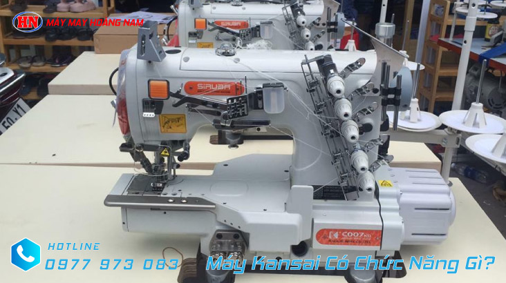 Máy Kansai Có Chức Năng Gì? Giải Mã Công Dụng A-Z | Máy may hoàng nam